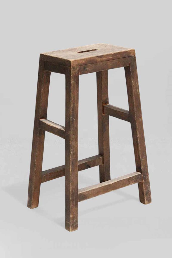 Wooden Lab Stool – The Classic Prop Hire Company
