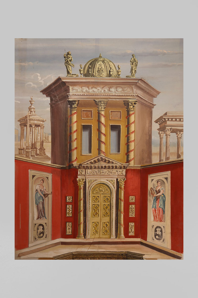 Tapestry – Classical Architecture with Corinthian Columns 6′ x 8′ – The ...
