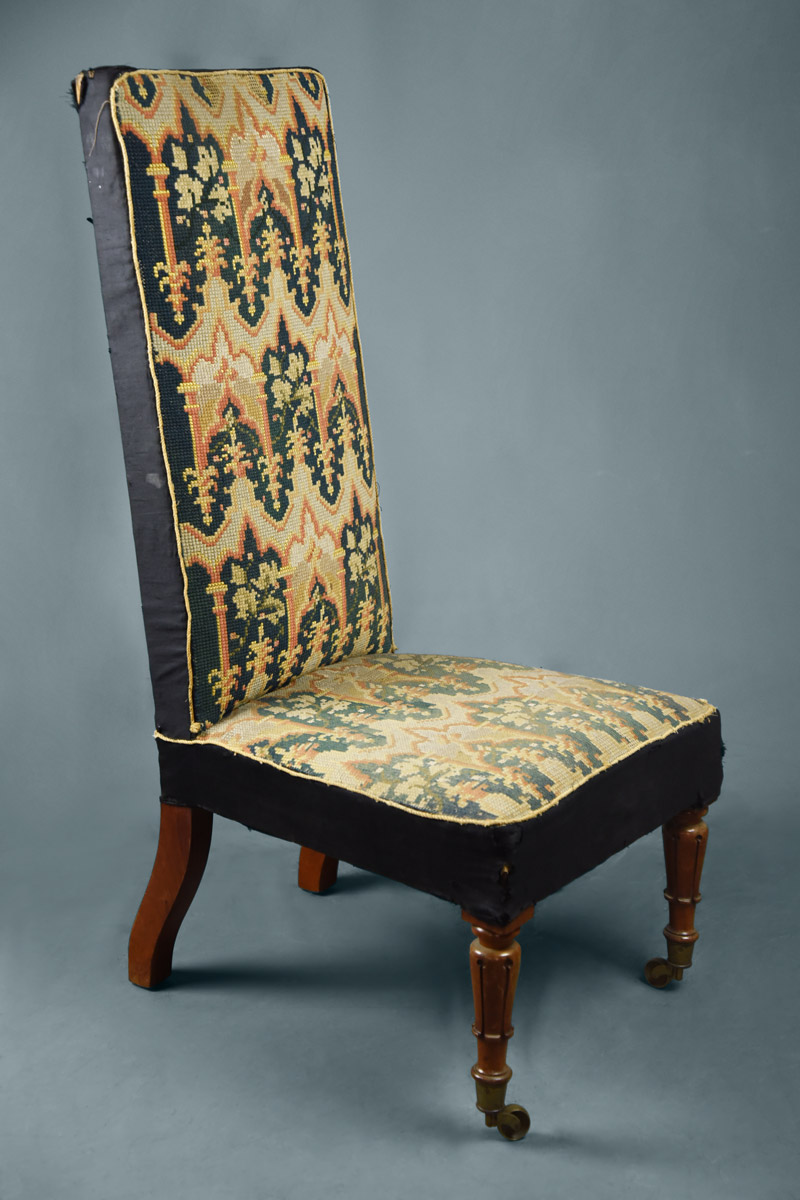 Tapestry Prayer Chair - The Classic Prop Hire Company