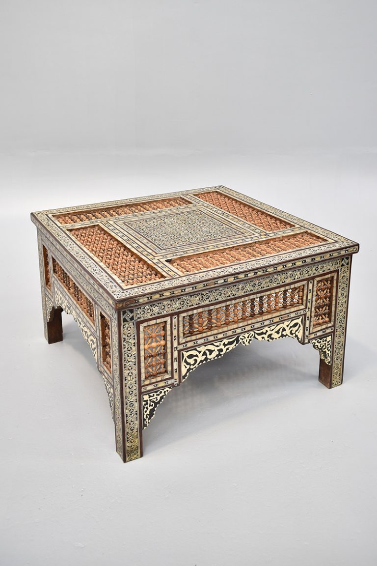 Arabic Low Table Inlaid With Mother Of Pearl – The Classic Prop Hire ...