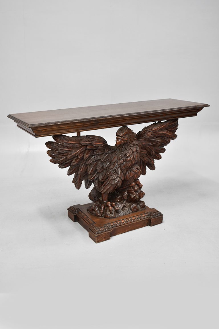 Carved Eagle Console Table – The Classic Prop Hire Company