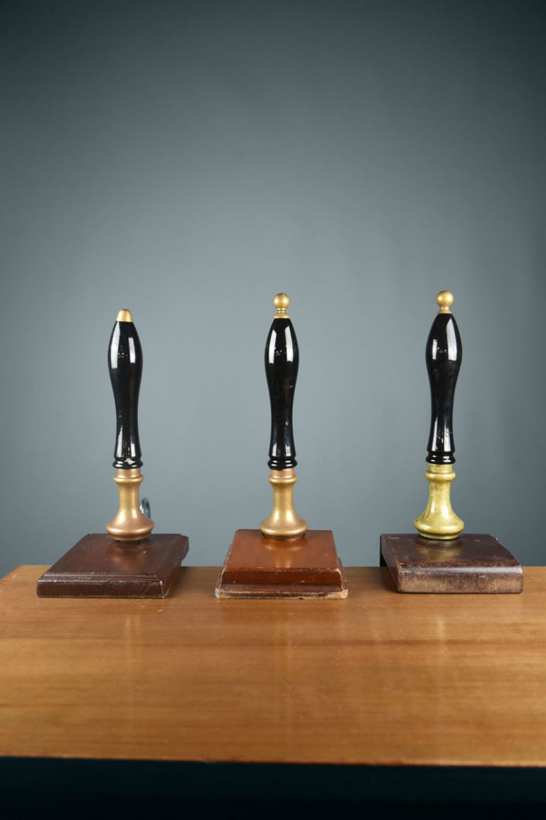 Beer Pump Pull And Drip Tray Single Porcelain Handle - The Classic Prop ...